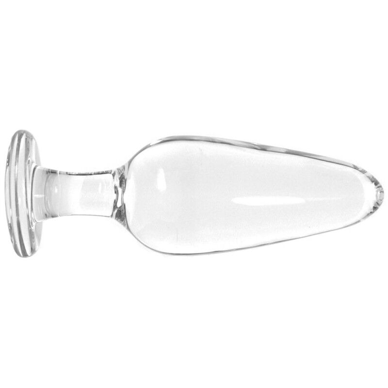 Icicles No. 26 Glass Plug in Clear- Pipedream